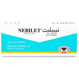 Nebilet 5 Mg Tablet 28Pcs
