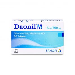 Daonil M 5/500 Mg Tablet 30