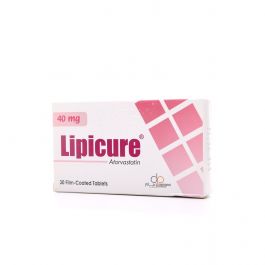 Lipicure 40 Mg 30 Tablets