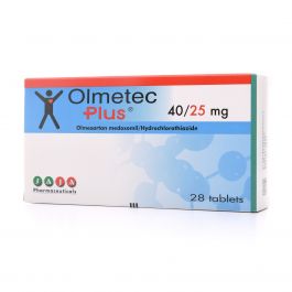 Olmetec 40/25 Mg Tablet 28Pcs