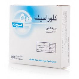 Cloracef-Forte 500 Mg Capsule 16Pcs