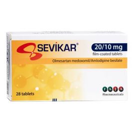 Sevikar 20/10 Mg Tablet 28 Piece