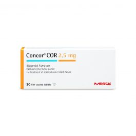 Concor-Cor 2.5 Mg Tablet 30Pcs