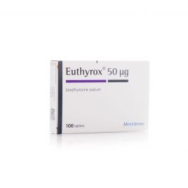 Euthyrox 50 Mcg Tablet 100Pcs