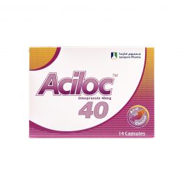 Aciloc 40 Mg Capsule 14Pcs