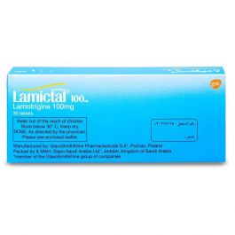 Lamictal 100 Mg Tablet 30Pcs
