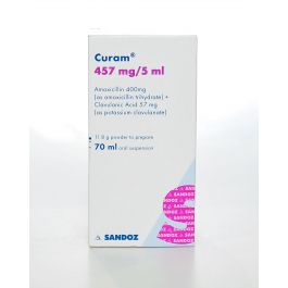 Curam 457 Mg Suspension 70 Ml