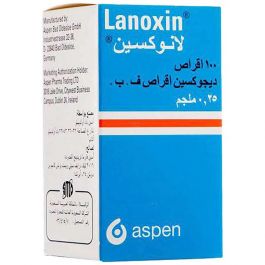 Lanoxin 0.25 mg Tablet 100pcs