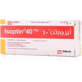 ISOPTIN 40 MG 50 TABLET