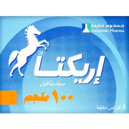 Erecta 100 Mg Tablet 4Pcs