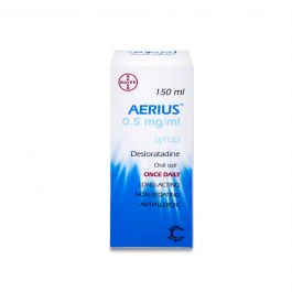 Aerius 0.5 Mg/Ml Syrup 150 Ml