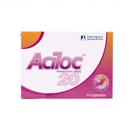 Aciloc 20 Mg Capsule 14Pcs