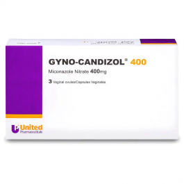 Gyno-Candizol 400 Mg Vaginal Ovule 3Pcs