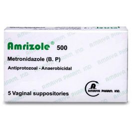 Amrizole 500 mg Vaginal Suppository 5pcs
