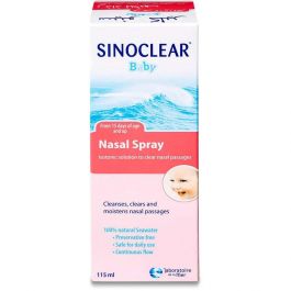 SINOCLEAR BABY NASAL SPRAY 115ML