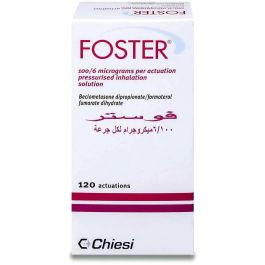 Foster Pressurized Solution for inhalation 120 Puffs