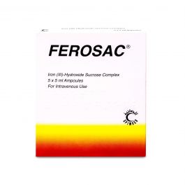 Ferosac 100 Mg Ampoule 5 Pcs 5 Ml