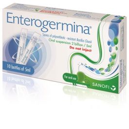 Enterogermina Oral Suspension 2 Billion / 5Ml 10 Bottles