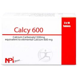 CALCY 600 1500MG 30 TAB