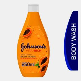 Johnson's Vita-Rich Papaya Shower Gel 250ml | Brightening Cleanse