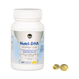 NUTRI-DHA 60 Softgels | Essential DHA for Brain & Eye Health